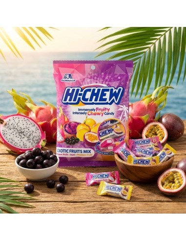 Hi-Chew Exotic Fruits Mix : Dragon Fruit & Açaí | Pop's America