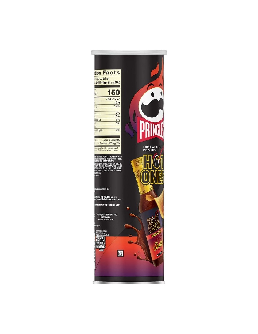 Achetez Pringles Hot Ones Barbacoa - Pop's America