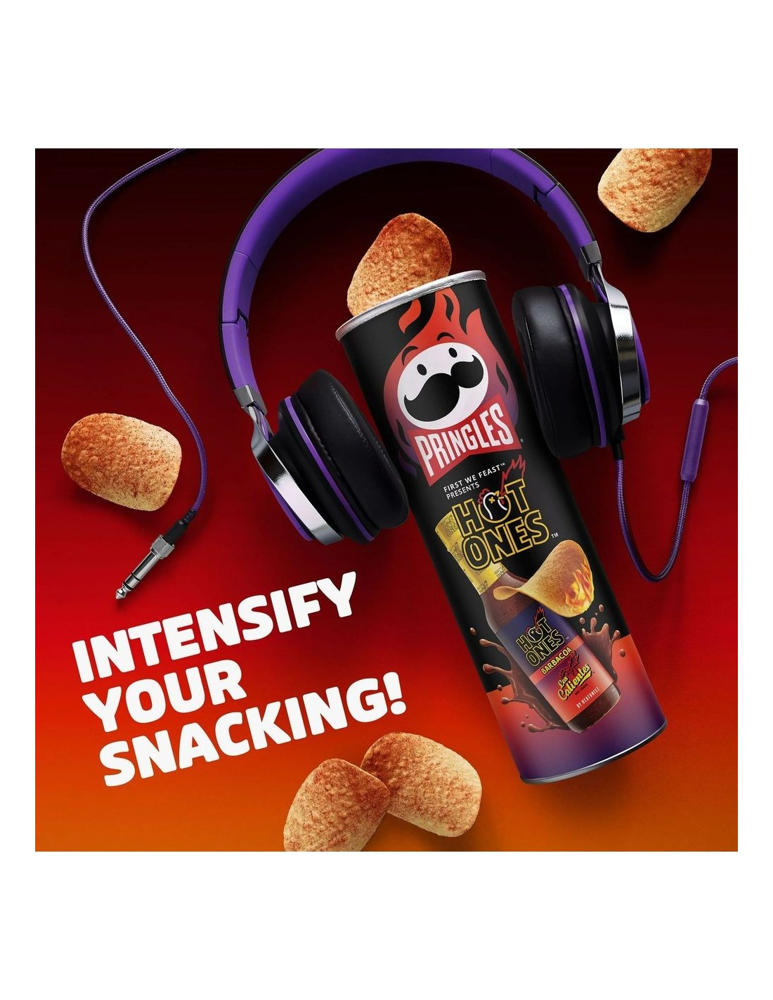 Achetez Pringles Hot Ones Barbacoa - Pop's America