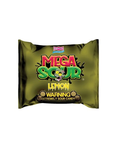 Compra Barnetts Mega Sour Lemon - Caramelo Ultra Ácido | Pop's America