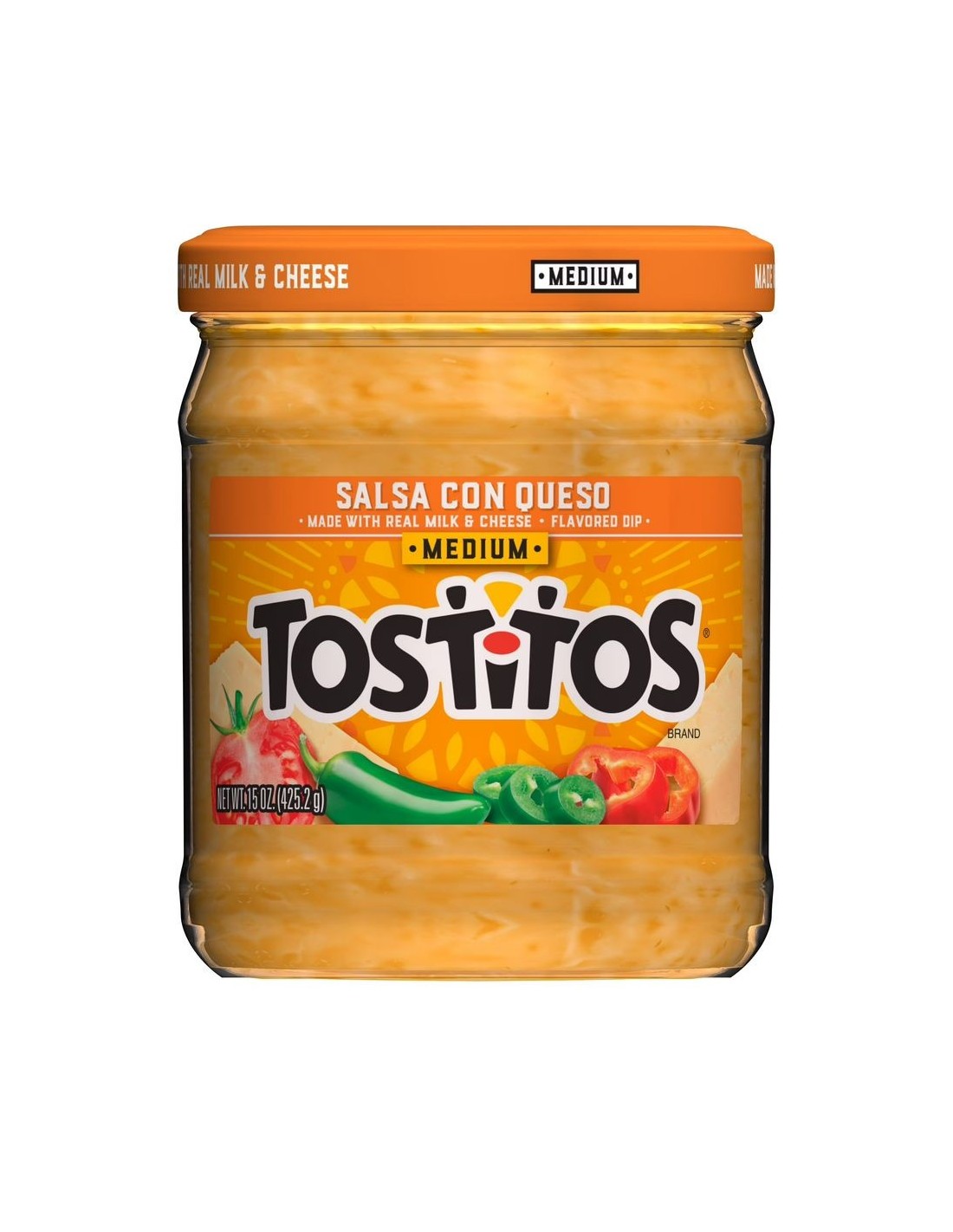Tostitos Salsa Con Queso Medium – Salsa de queso USA | Pop's America