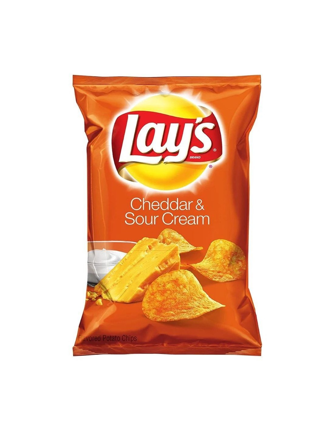 Papas fritas Lay's sabor queso cheddar y crema agria 184 g – Chips USA ...