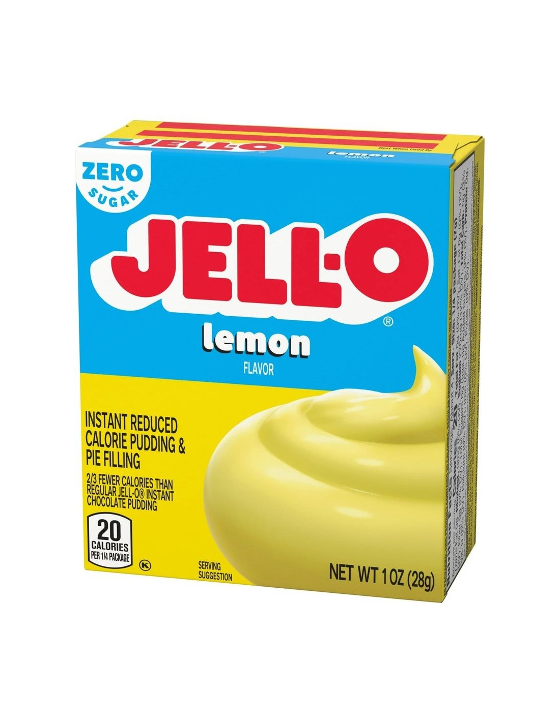 Pudín de limón sin azúcar Jell-O – Postre EE. UU. | Pop's America