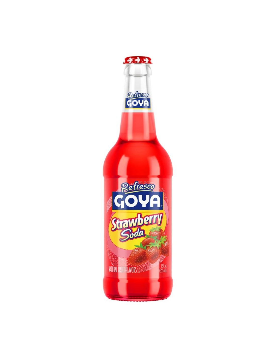 Goya Strawberry Soda 355ml – Refresco Strawberry | Pop's America