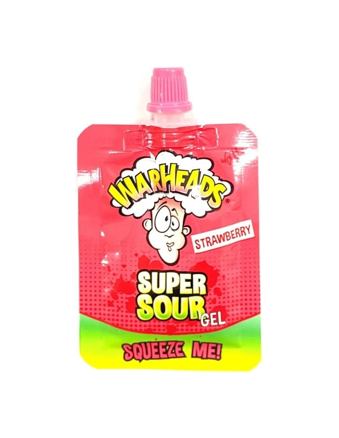 Warheads Super Sour Gel Strawberry – Sour Candy | Pop's America