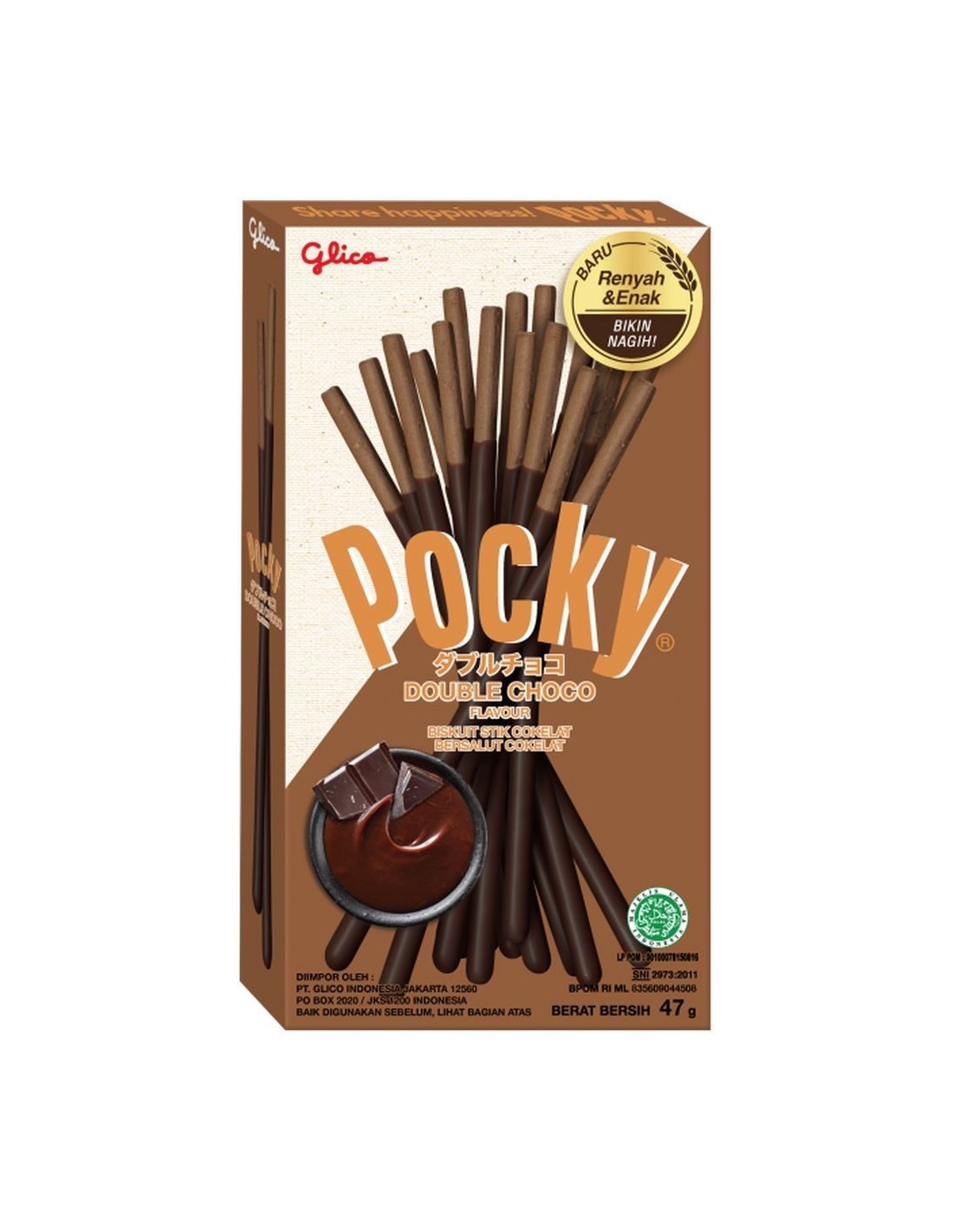 Glico Pocky Doble Chocolate - Pop's America