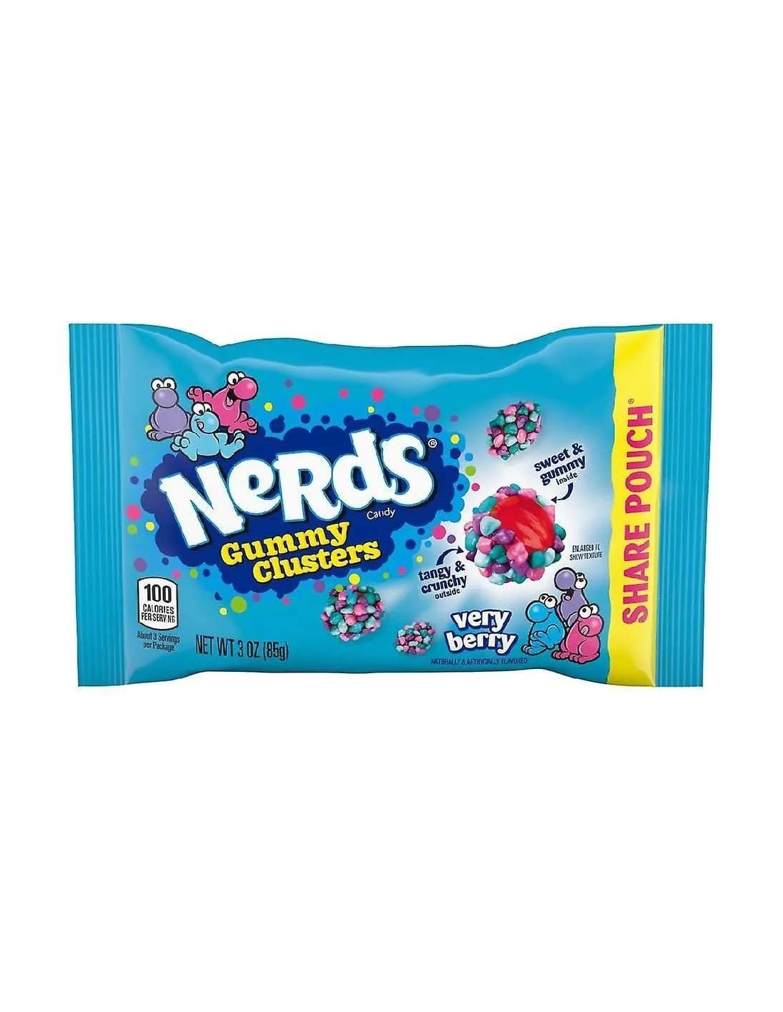 Compra Nerds Gummy Clusters Very Berry Share Pouch - Tienda de ...