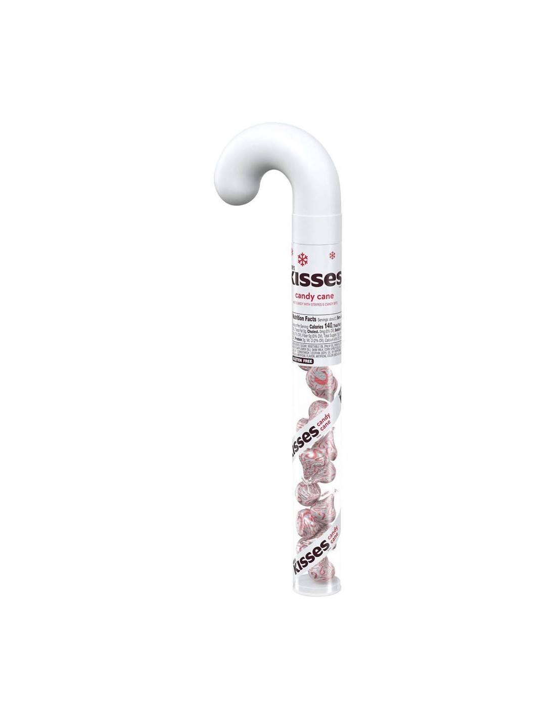 Hershey's Kisses Candy Cane Navidad - Tienda de comestibles Pop's America