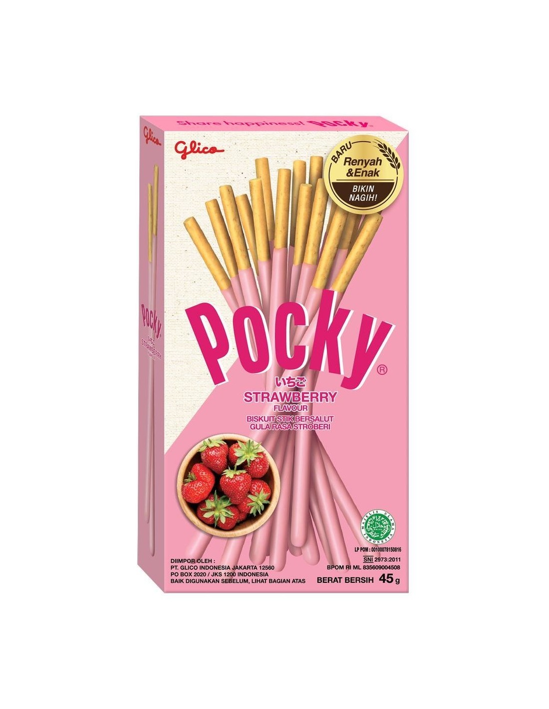 Glico Pocky sabor fresa - Pop's America