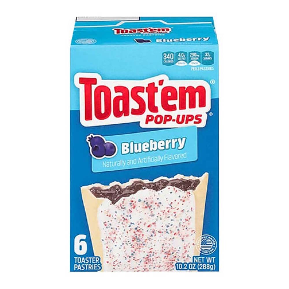 Achetez Toast'em Pop-Ups Blueberry - Pop's America