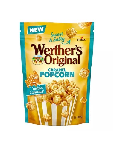 Werther's Original Caramel Pop Corn Caramelo Salado - Pop's America