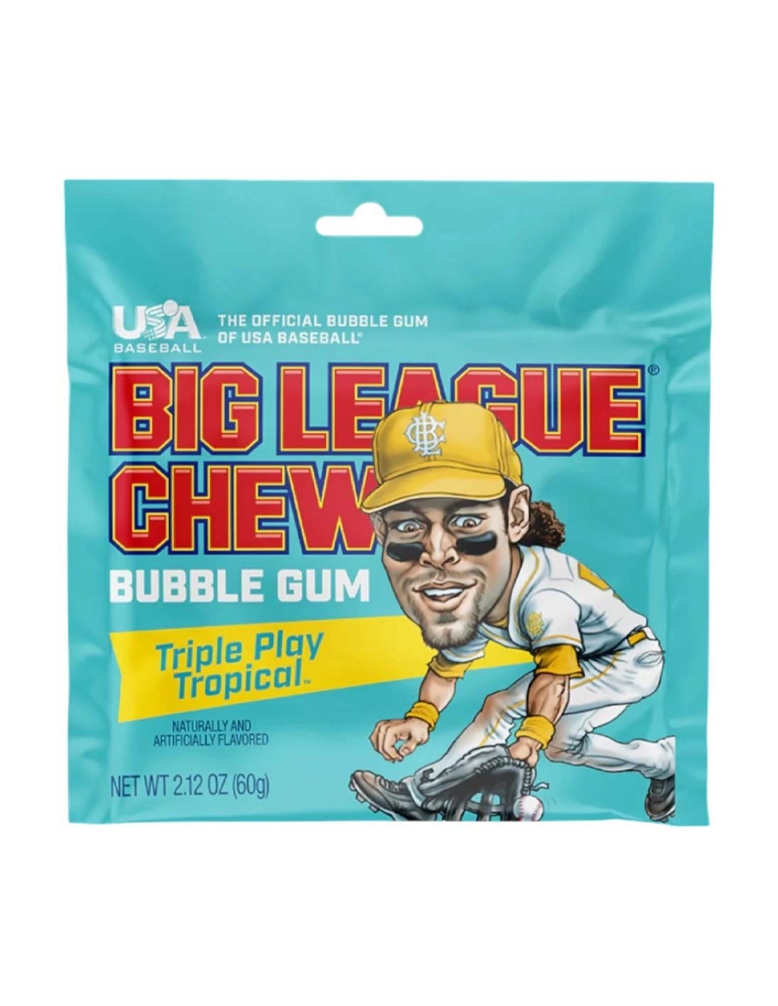 Chicle de la Liga Mayor Triple Play Tropical - Pop's America