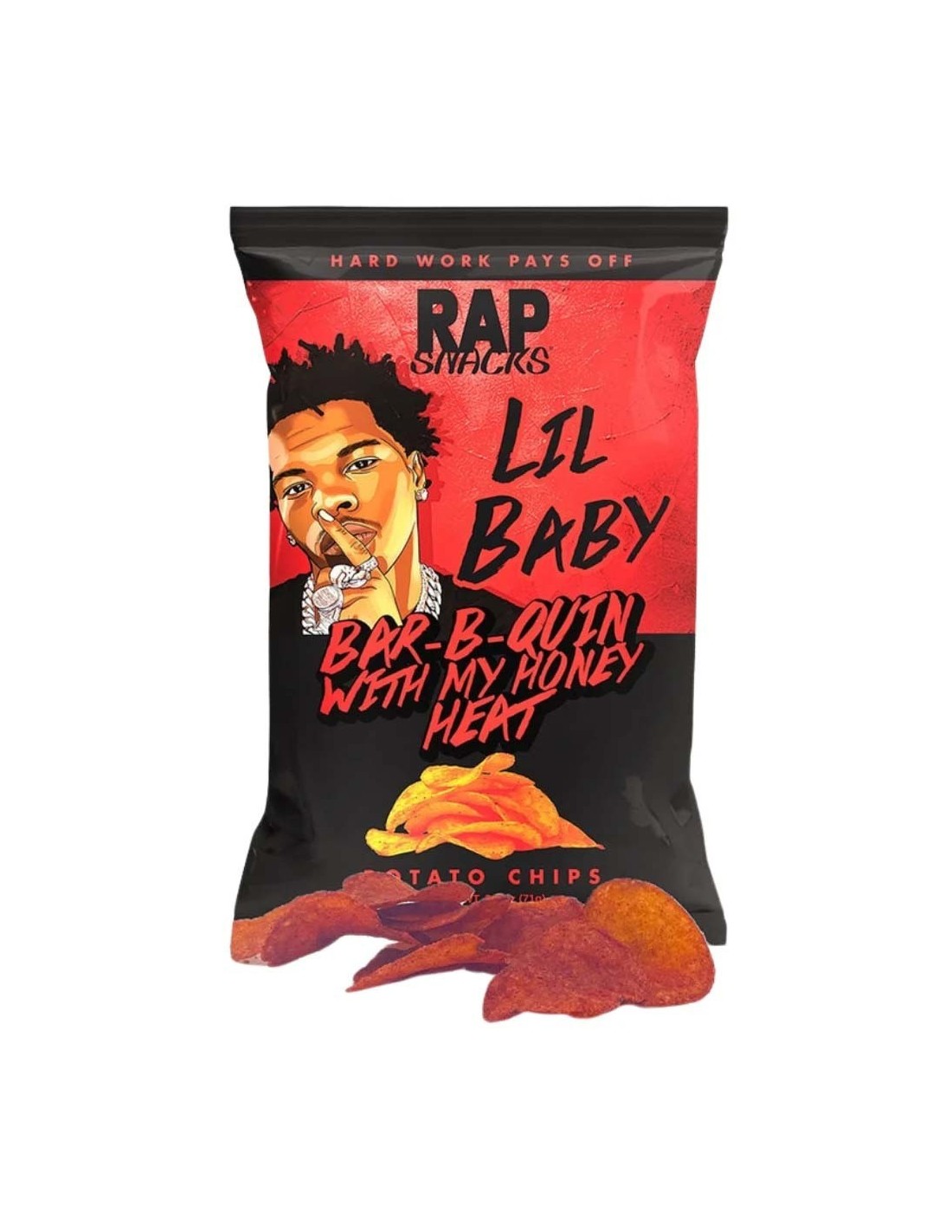 Rap Snacks Lil Baby BBQ & Honey – Papas fritas con sabor a barbacoa y ...