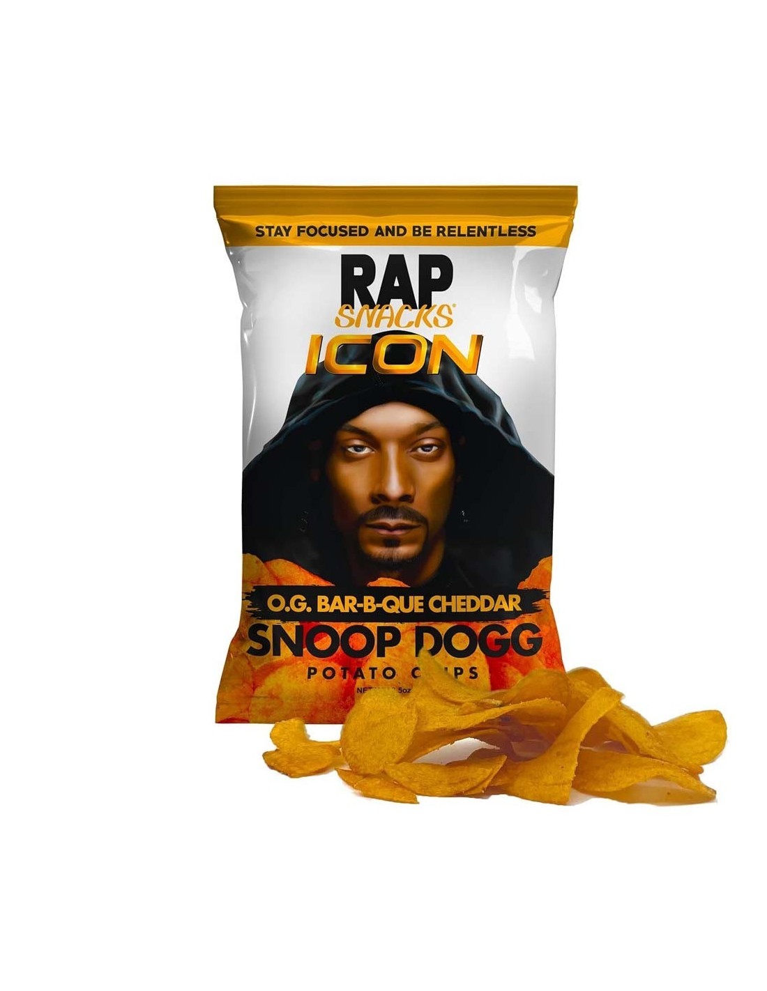 Rap Snacks Snoop Dogg Bar-B-Que Cheddar – OG Chips 71 g - Pop's America