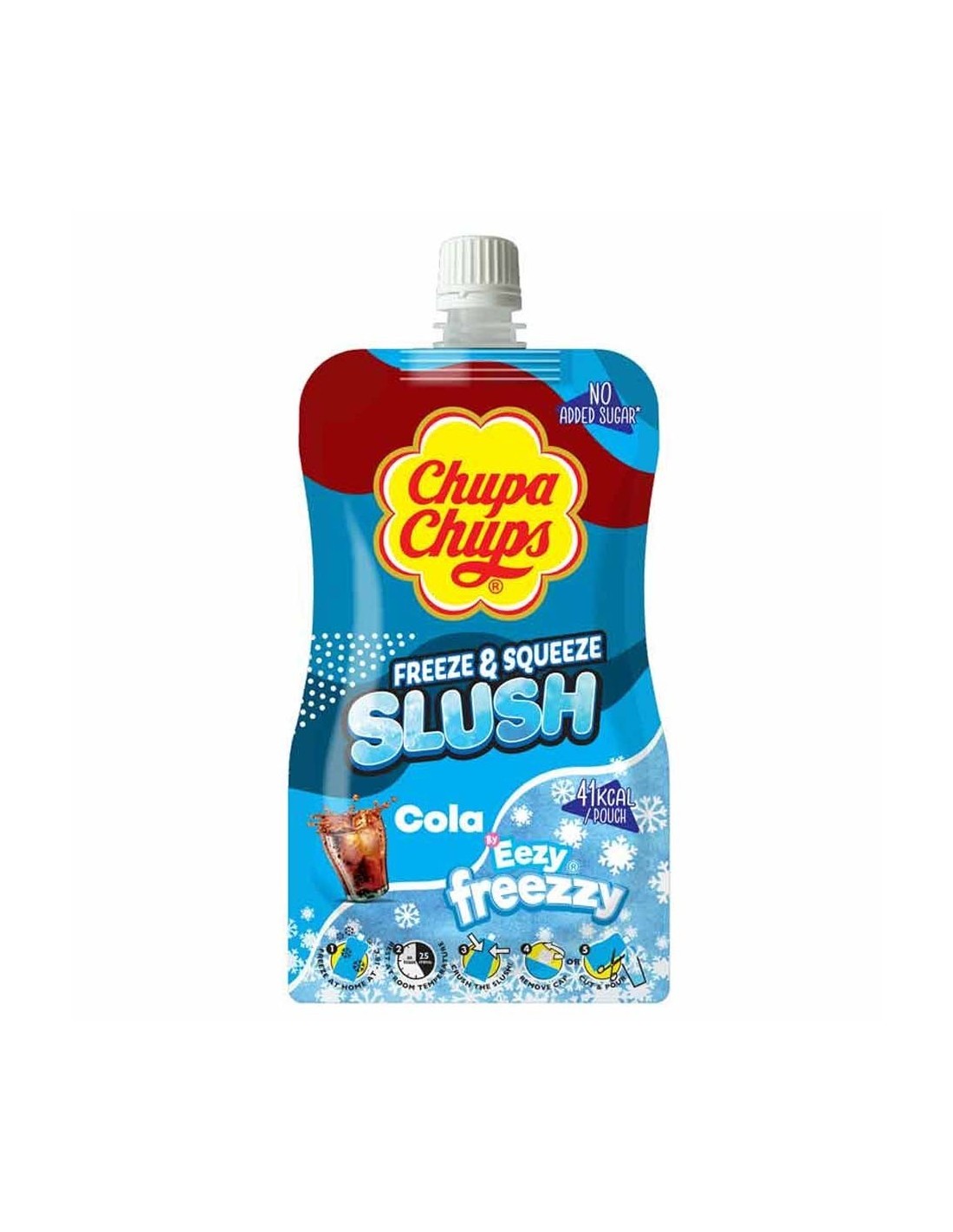 Chupa Chups Cola Slush 250 ml – La bevanda ghiacciata alla cola di Pop ...