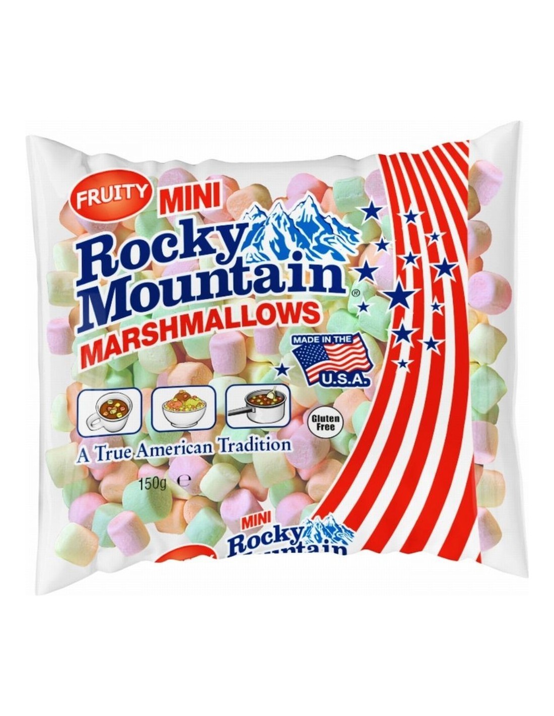 Compra mini malvaviscos frutales Rocky Mountain - Pop's America