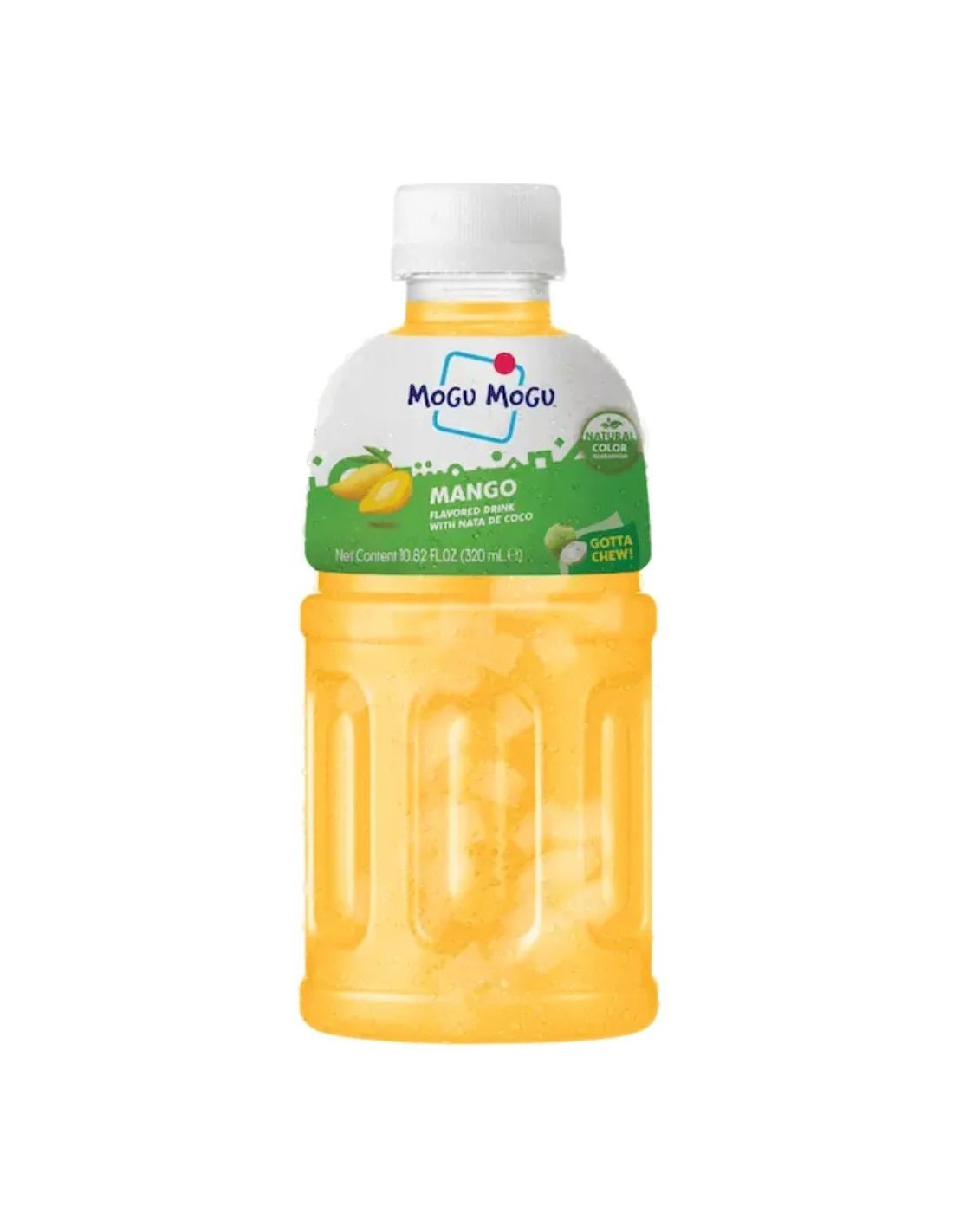 Mogu Mogu Mango — Boisson à la mangue avec morceaux de nata de coco