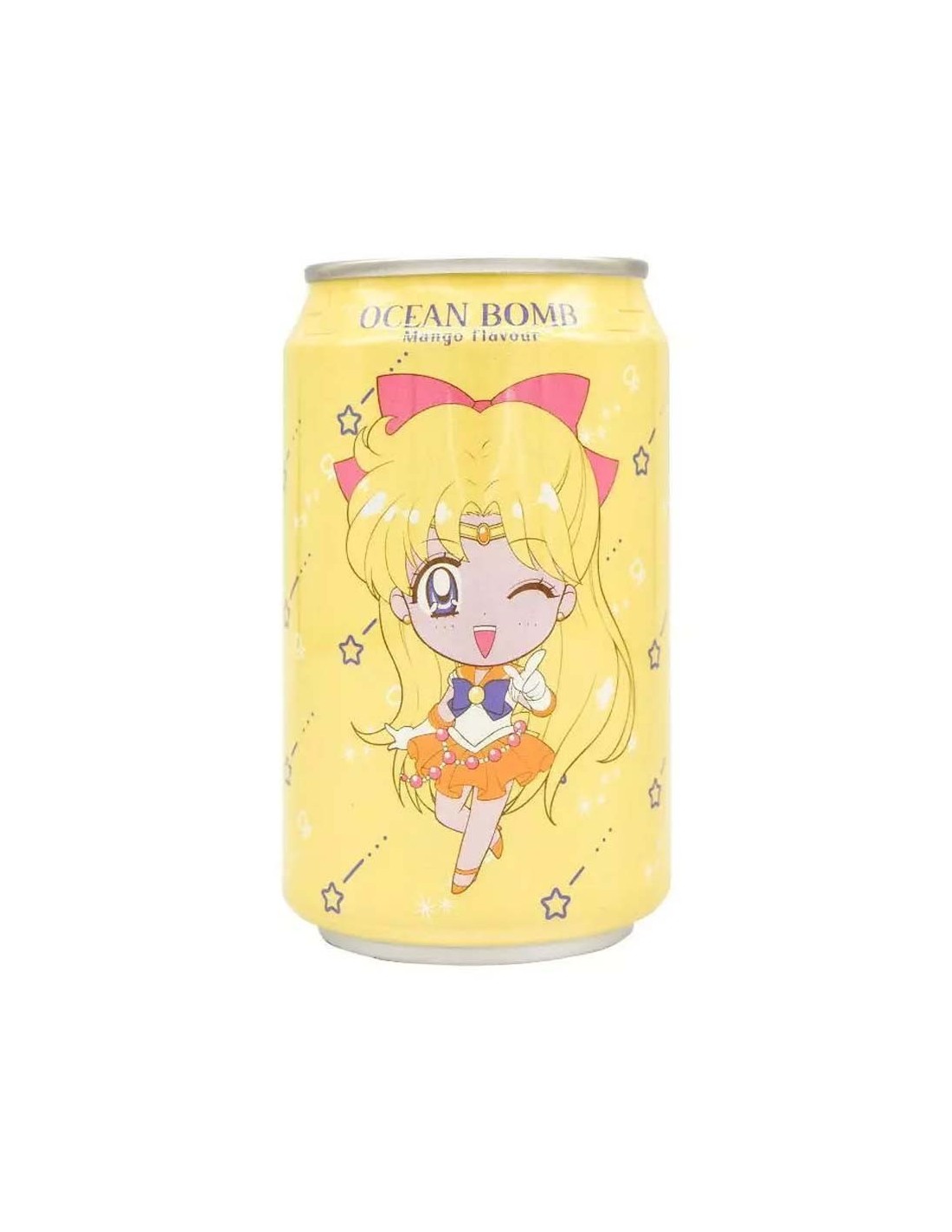 Ocean Bomb Sailor Moon Mango: bebida gasificada con sabor a mango