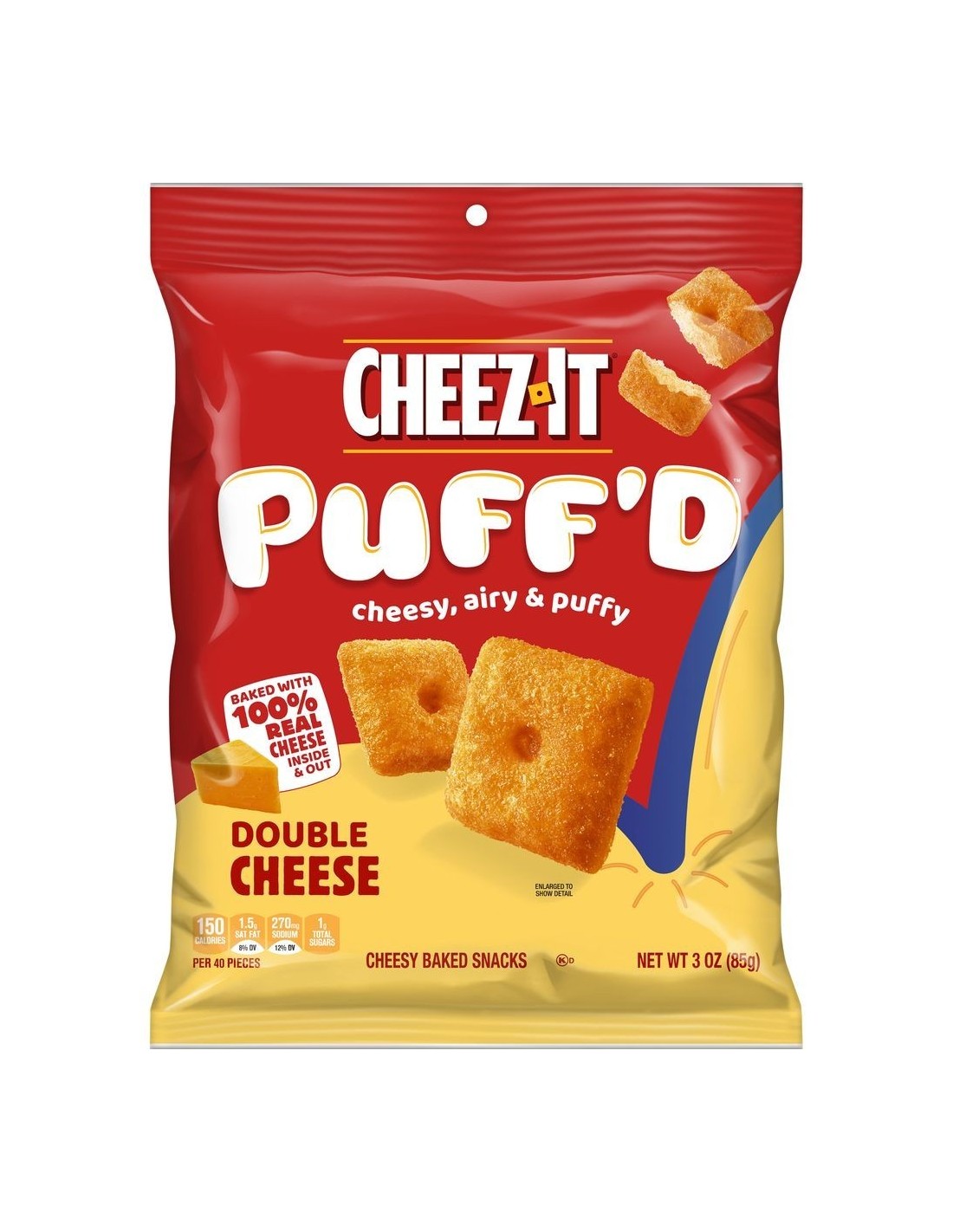 Cheez-It Puff’d Double Cheese – Snacks soufflés au double fromage | Pop ...