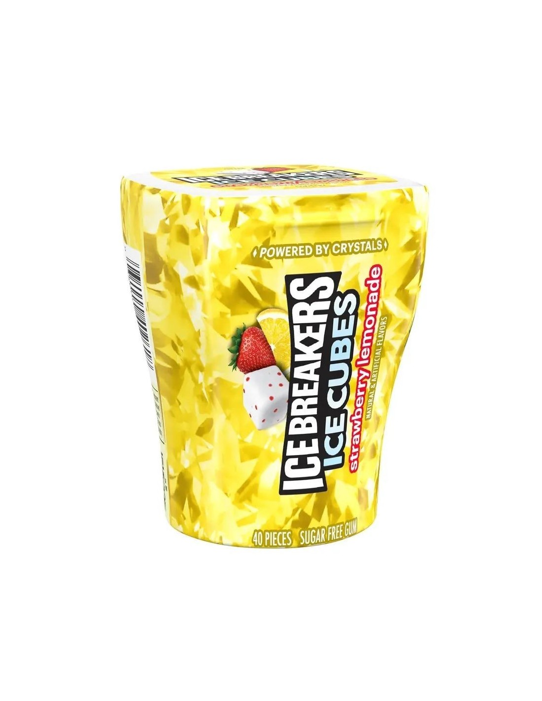 Ice Breakers Gum Ice Cubes Strawberry Lemonade – Chewing-gum américain ...