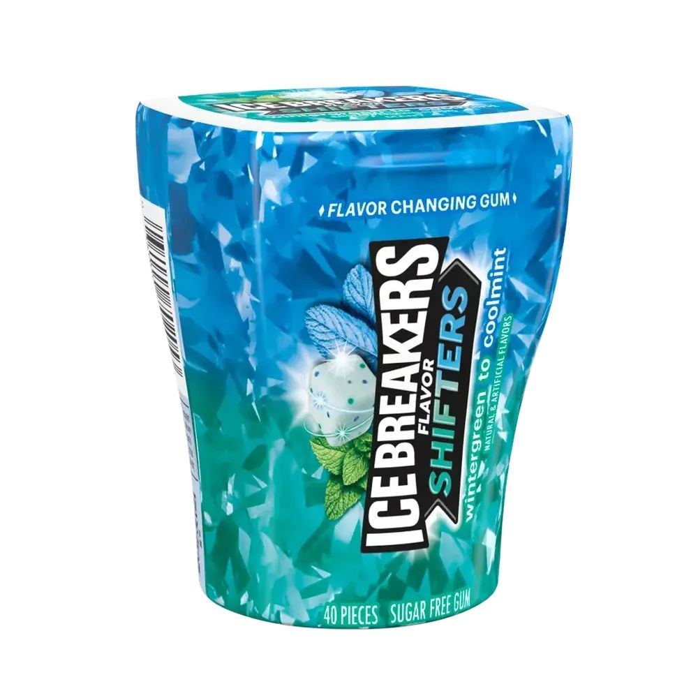 Ice Breakers Flavor Shifters Gum Wintergreen Coolmint – Chewing-gum ...