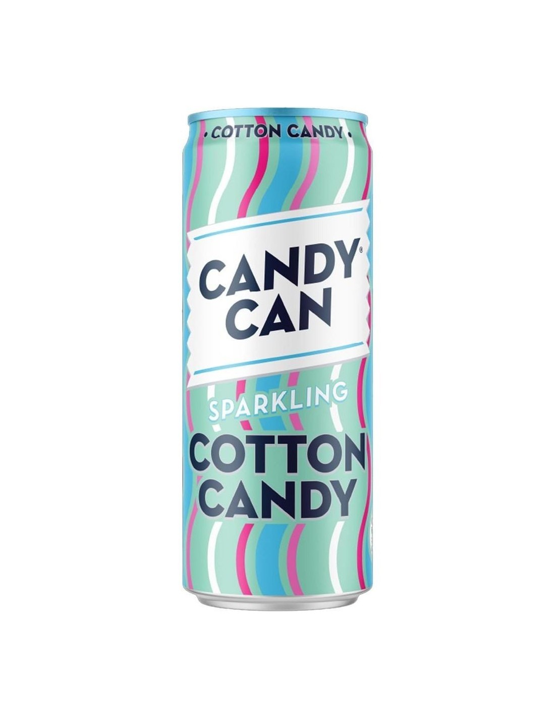 Candy Can Sparkling Cotton Candy – Soda barbe à papa sucré | Pop’s America