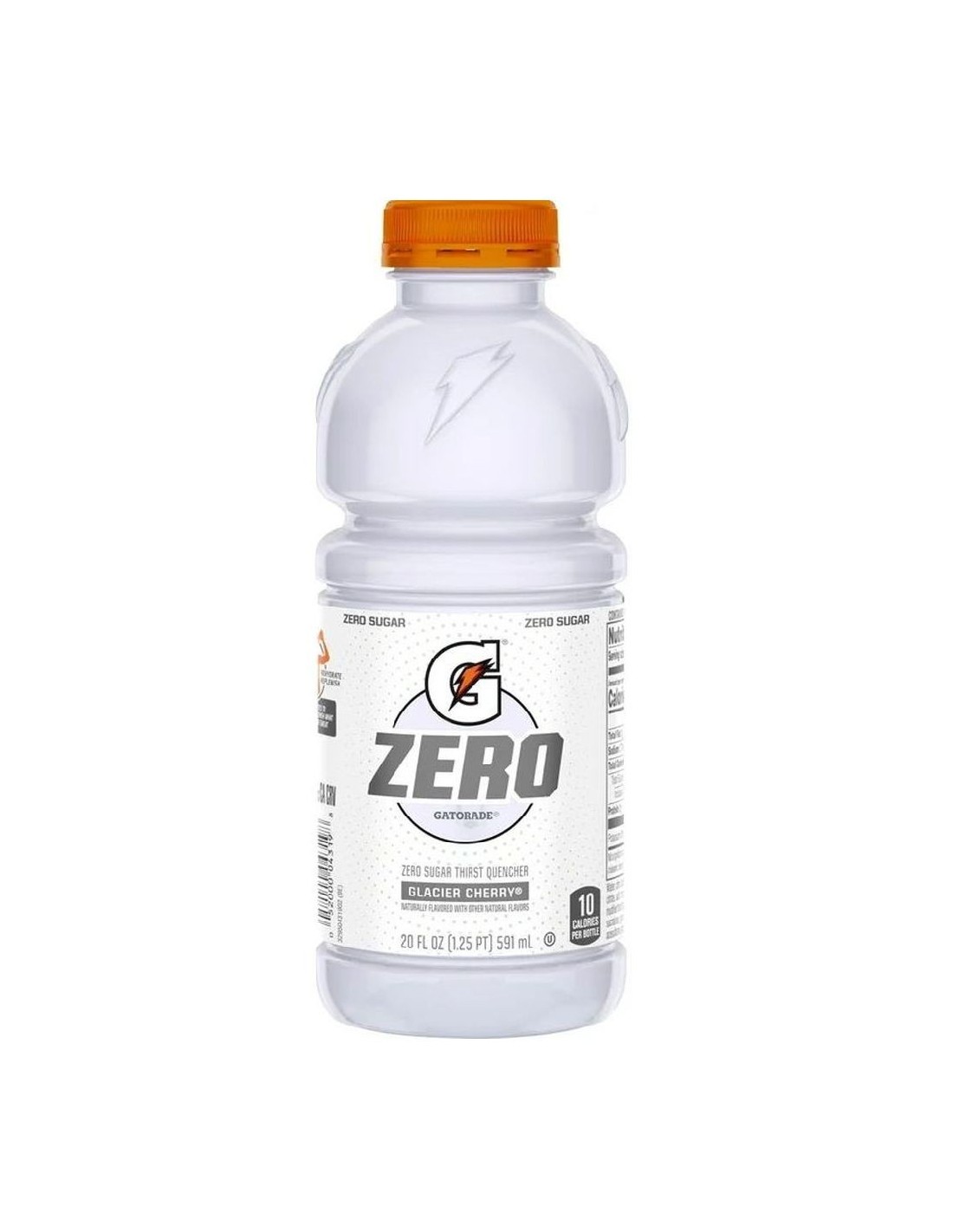 Gatorade Zero Glaciar Cereza – Bebida hidratante de cereza sin azúcar ...