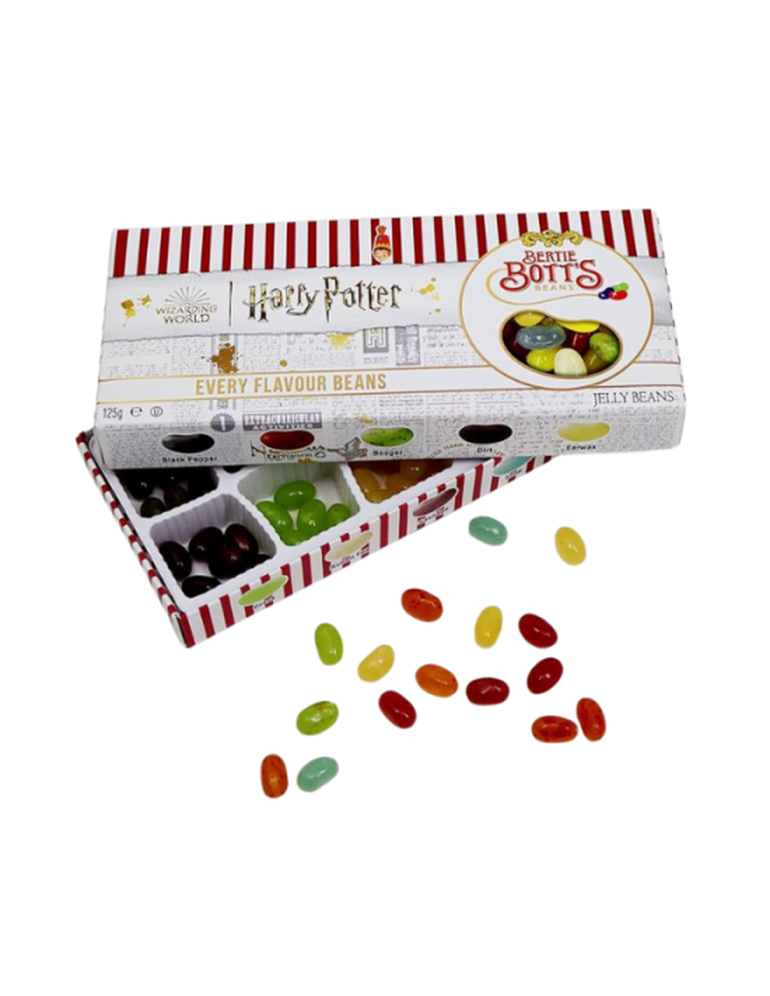 Harry Potter Bertie Bott’s Every Flavor Beans Box 125g – Jelly Belly ...