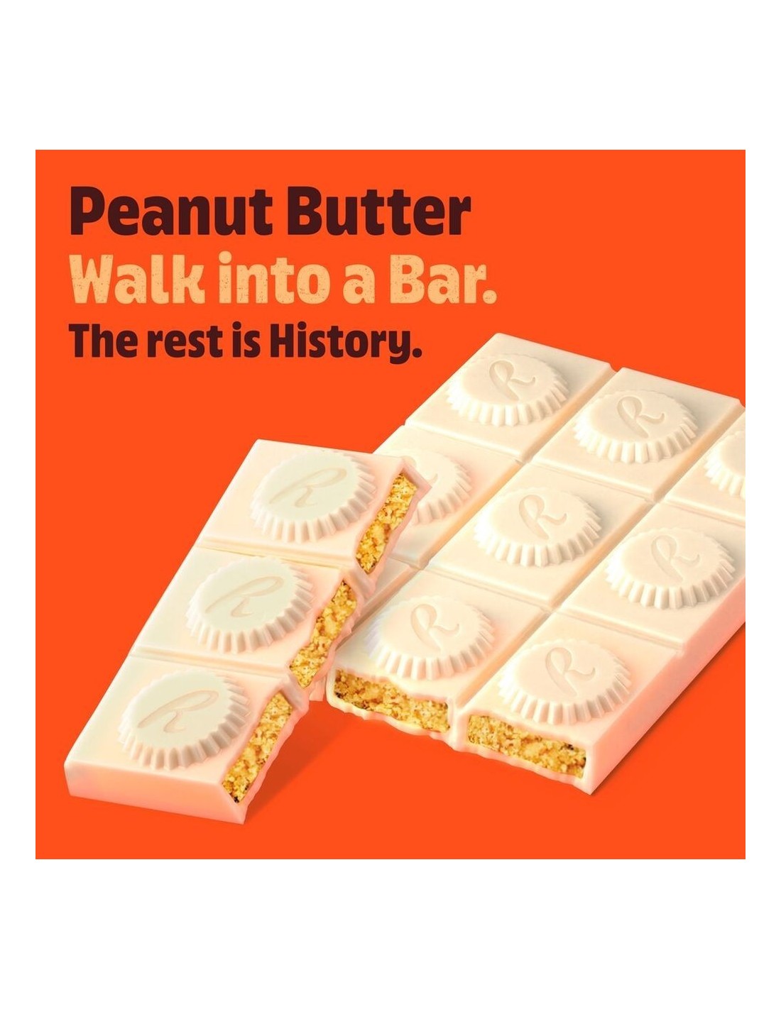 Reese’s Peanut Butter Bar White – Barre au beurre de cacahuète ...