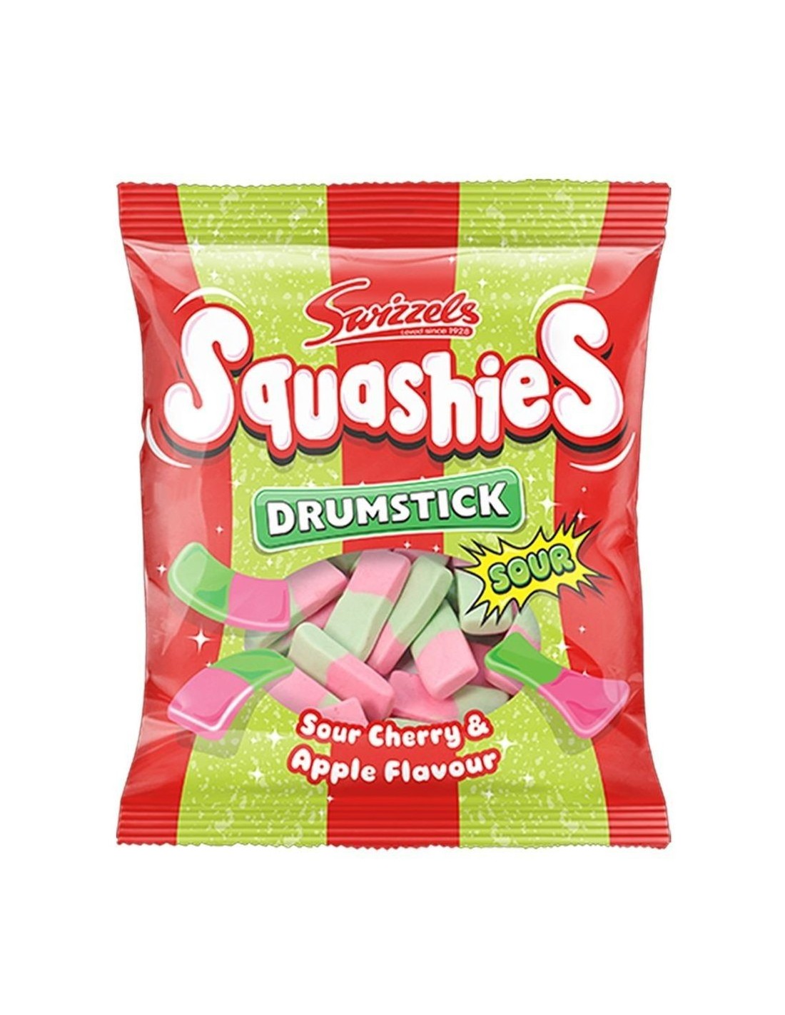 Swizzels Squashies Sour Cherry & Apple – Soft cherry and apple candies ...