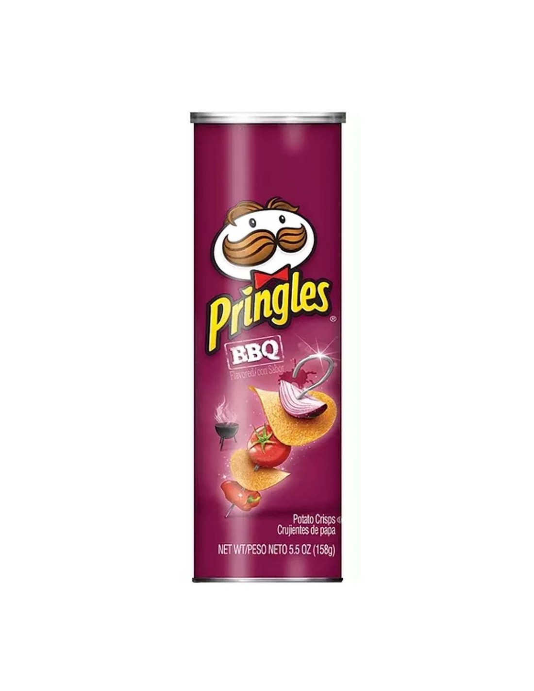 Pringles BBQ USA – Chips saveur barbecue américain | Pop’s America