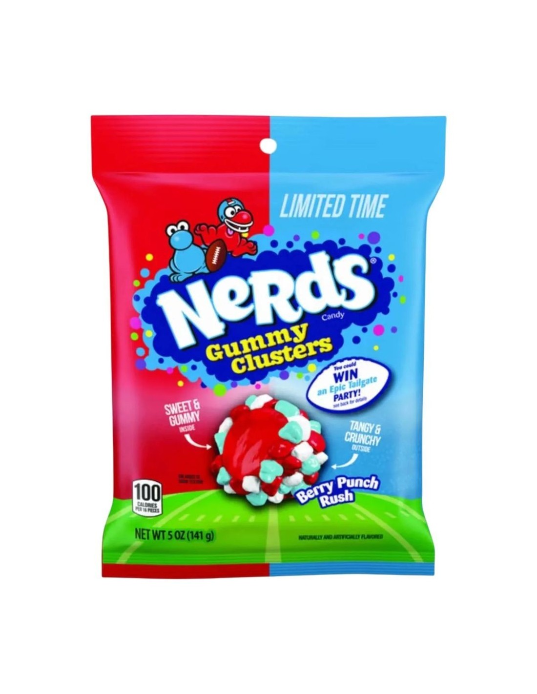 Nerds Gummy Clusters Berry Punch Rush 141g – Bonbons clusters fruits ...