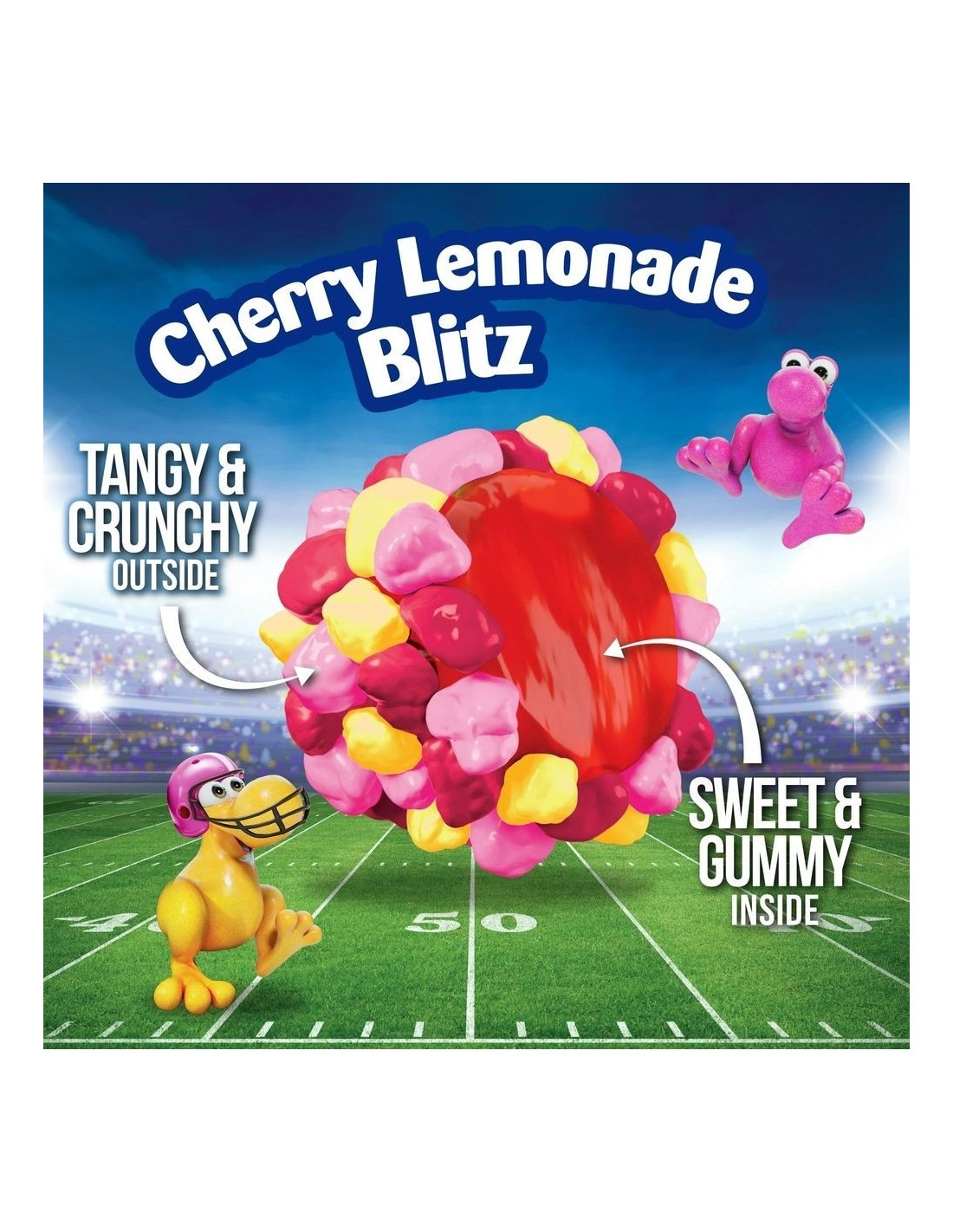 Nerds Gummy Clusters Cherry Lemonade Blitz 141g – Gummies croquants ...