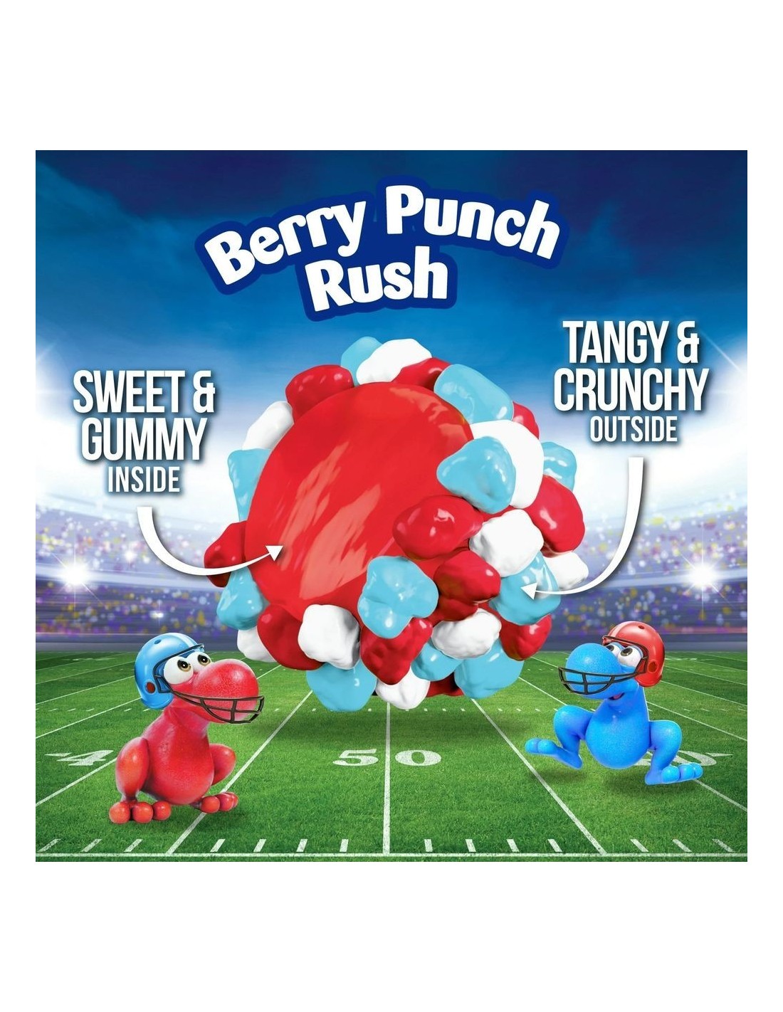 Nerds Gummy Clusters Berry Punch Rush 141g – Bonbons clusters fruits ...