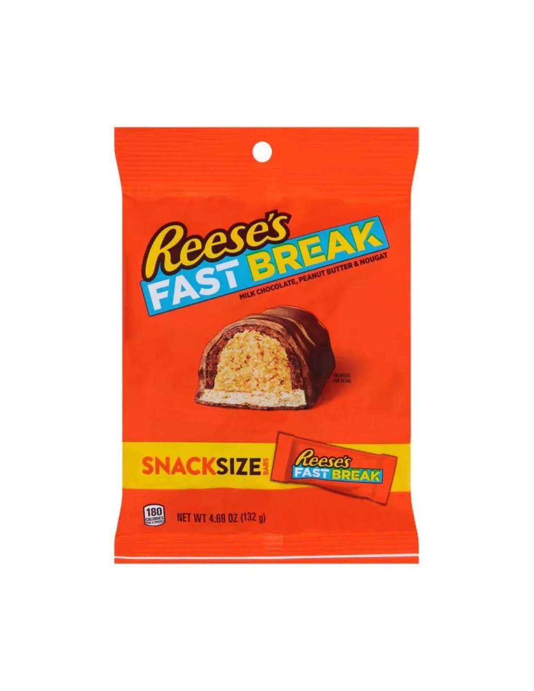 Reese's Fast Break Snack Size – Barrette al cioccolato e burro d ...