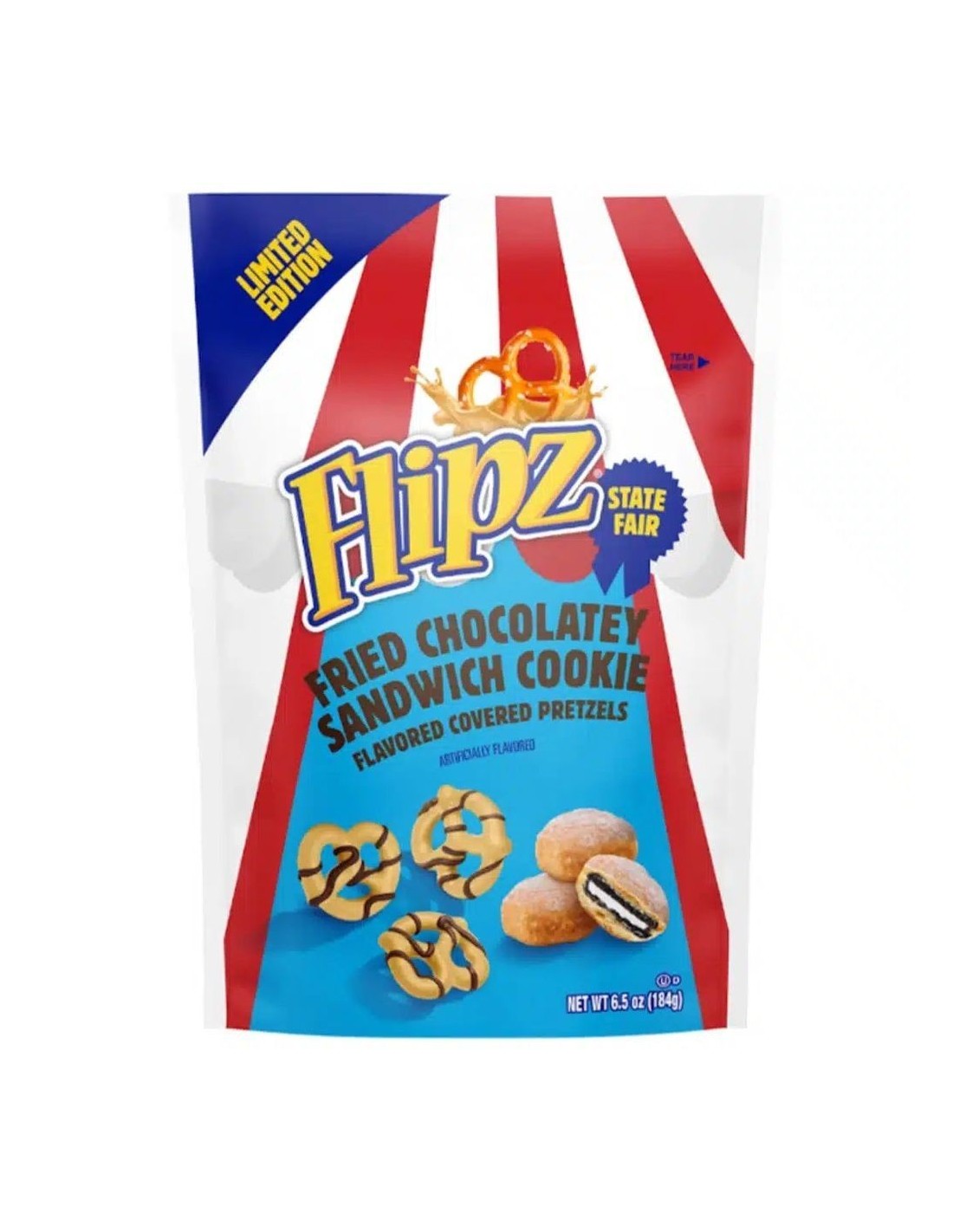 Flipz State Fair Fried Chocolatey Sandwich Cookie Pretzels – Prétzels ...