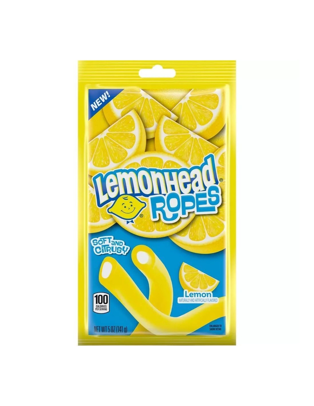 Lemonhead Ropes – Caramelle aspre al gusto di limone | Pop’s America