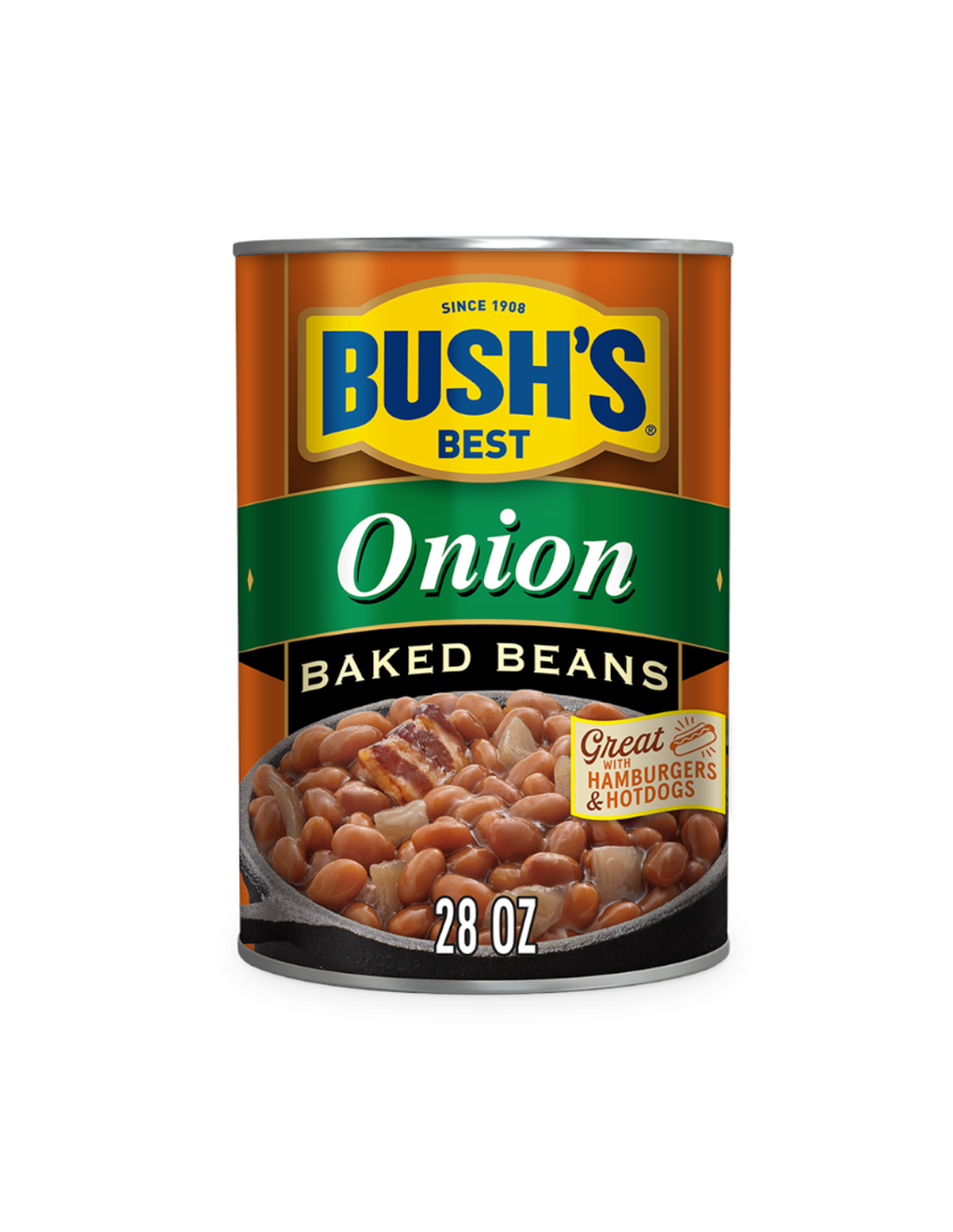 Frijoles al horno con cebolla Bush’s Best: Frijoles cocidos con sabor a ...