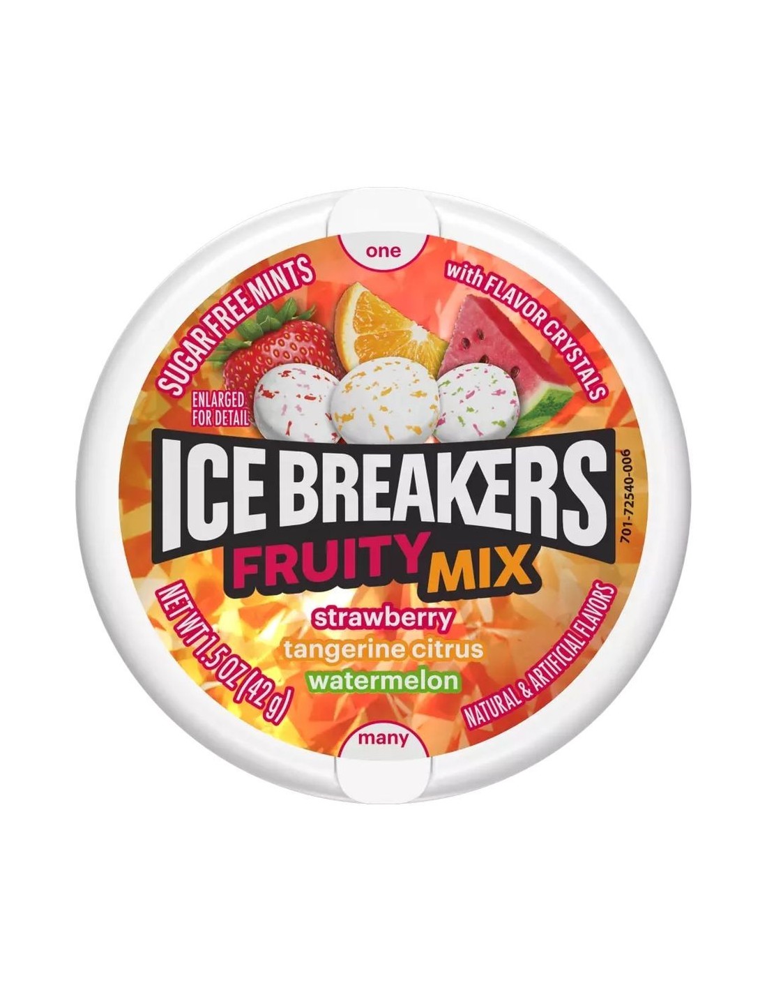 Mezcla de frutas Ice Breakers : Pastillas refrescantes de fruta | Pop's ...