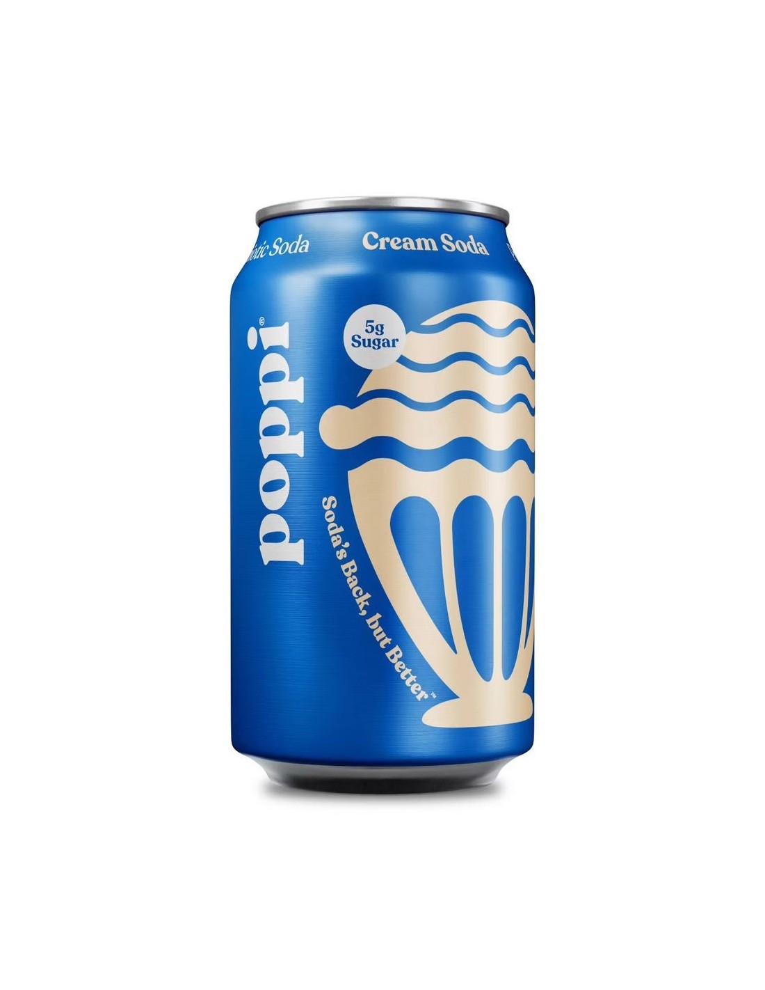 Refresco de crema prebiótico Poppi – Bebida espumosa prebiótica de ...