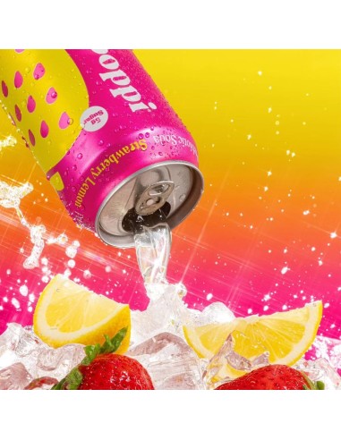Poppi Prebiotic Soda Strawberry Lemon – Soda prébiotique fraise citron ...