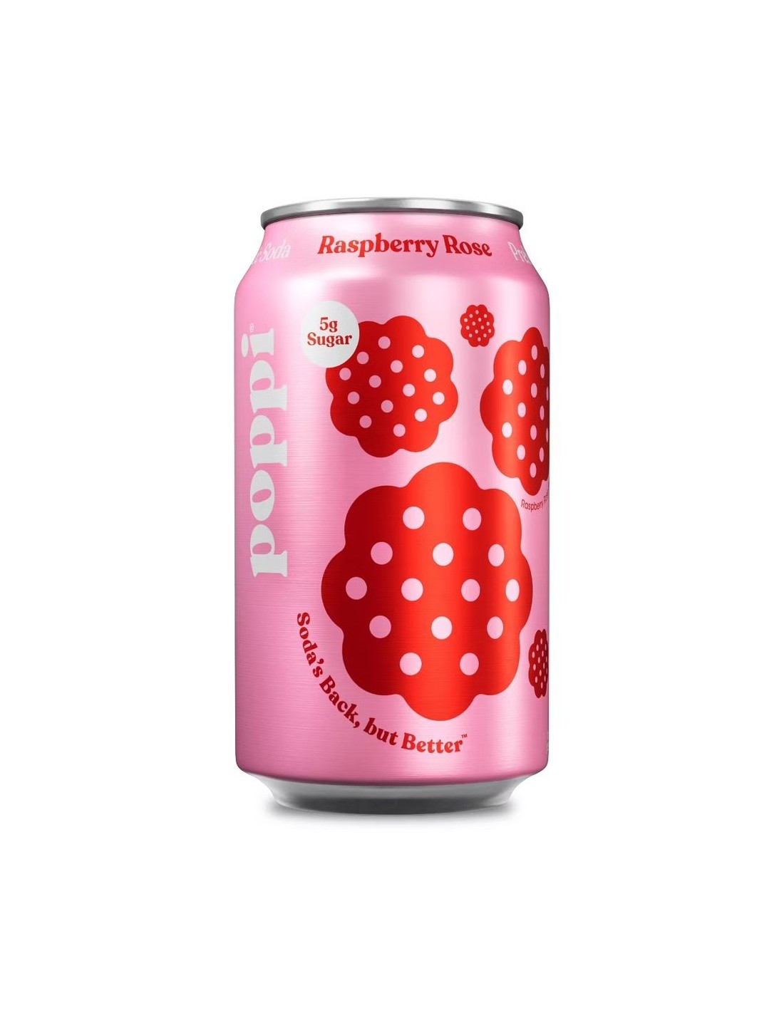 Refresco prebiótico Poppi Frambuesa y Rosa – Refresco prebiótico de ...