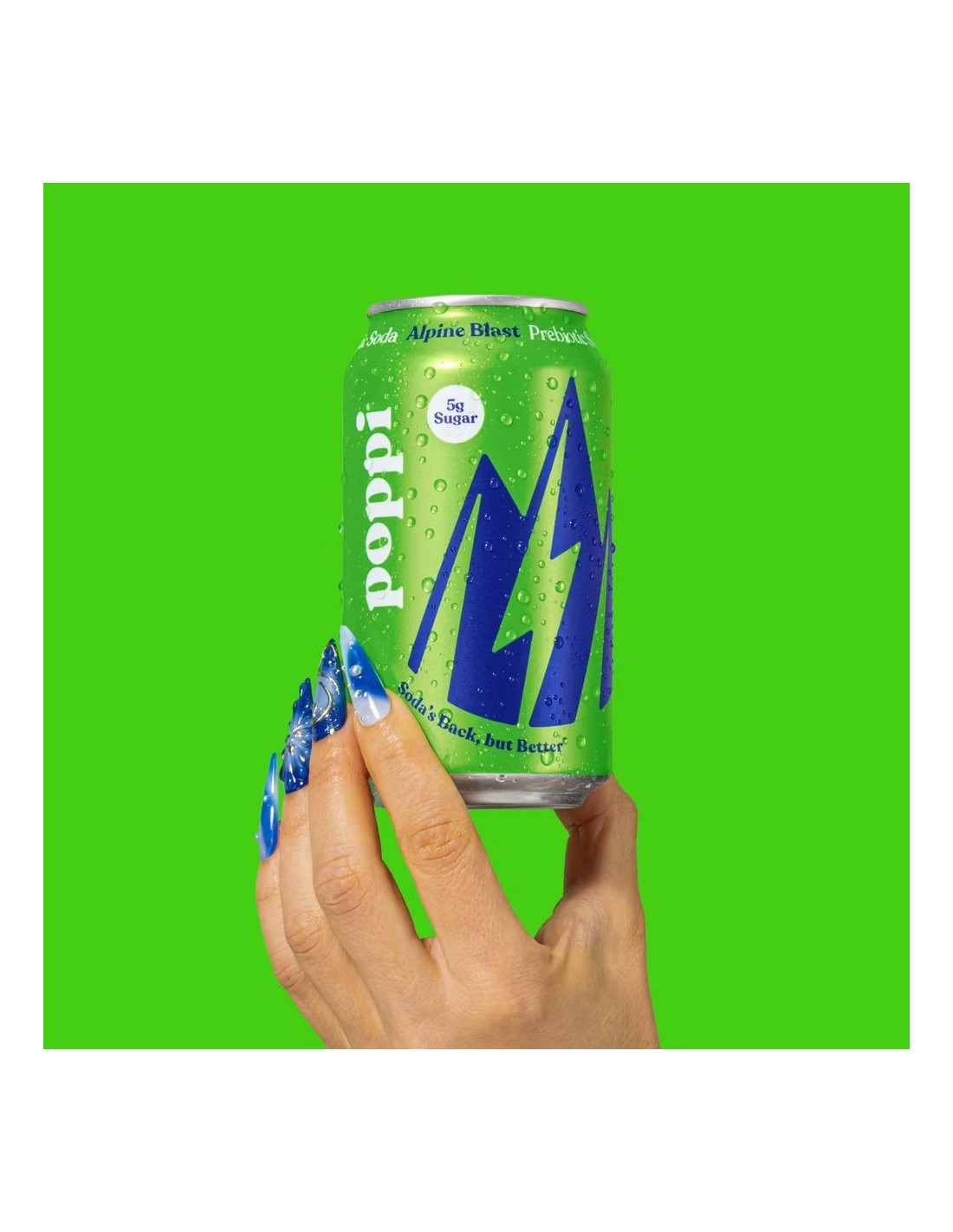 Refresco prebiótico Poppi Alpine Blast: Refresco prebiótico fresco y ...