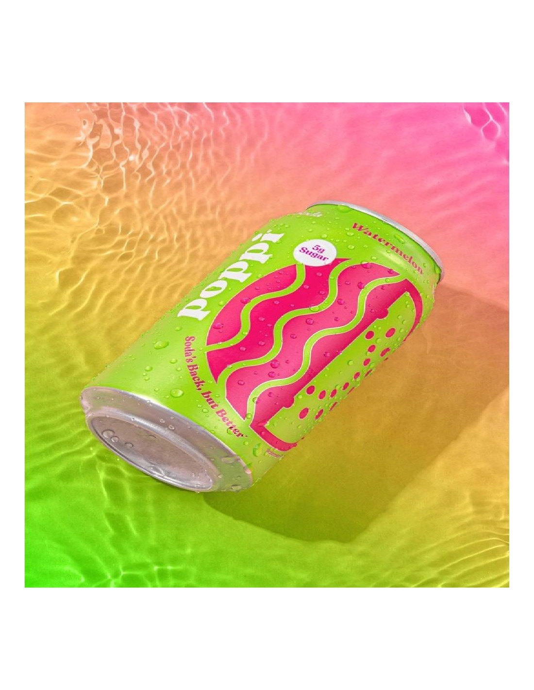 Poppi Prebiotic Soda Watermelon – Prebiotic Watermelon Soda | Pop’s America
