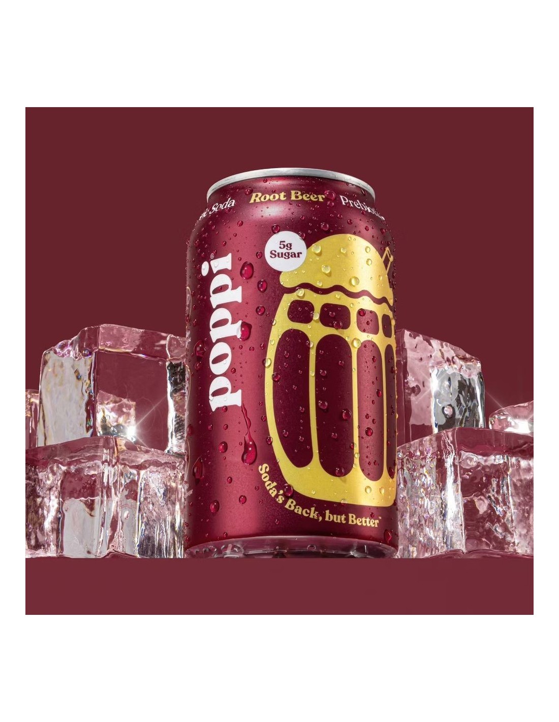 Poppi Prebiotic Soda Root Beer – Prebiotic Root Soda USA | Pop's America