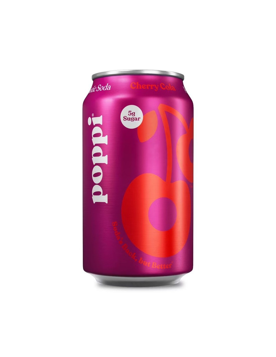 Poppi Prebiotic Soda Cherry Cola – Prebiotic Cherry Cola Soda | Pop’s ...