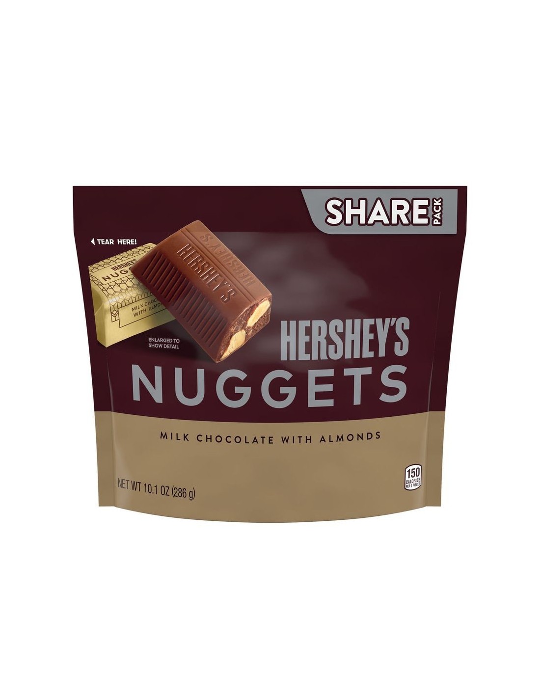 Hershey’s Nuggets Milk Chocolate with Almonds – Almond Chocolates | Pop ...