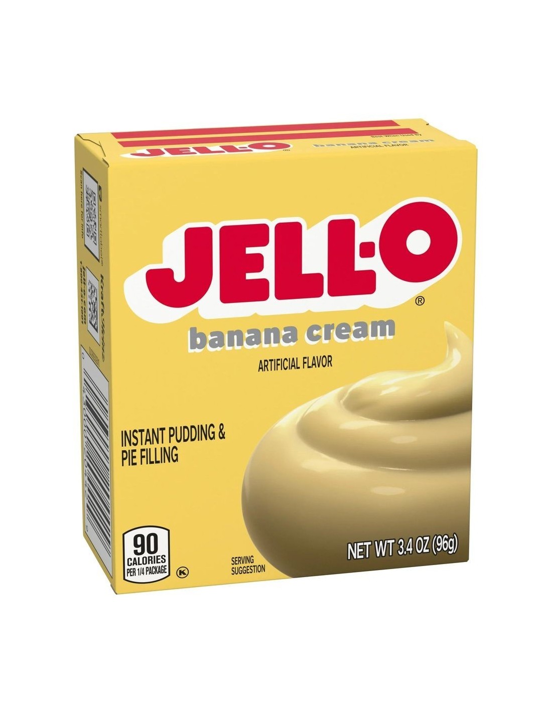 Jell-O Banana Cream – Mezcla para pudín y pastel de crema de plátano ...