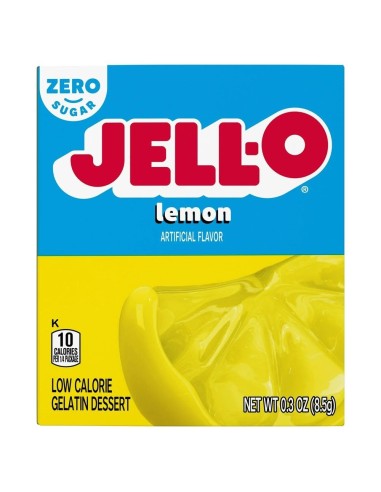 Buy Jell-O Jelly Lemon Zero Sugar - Pop's America