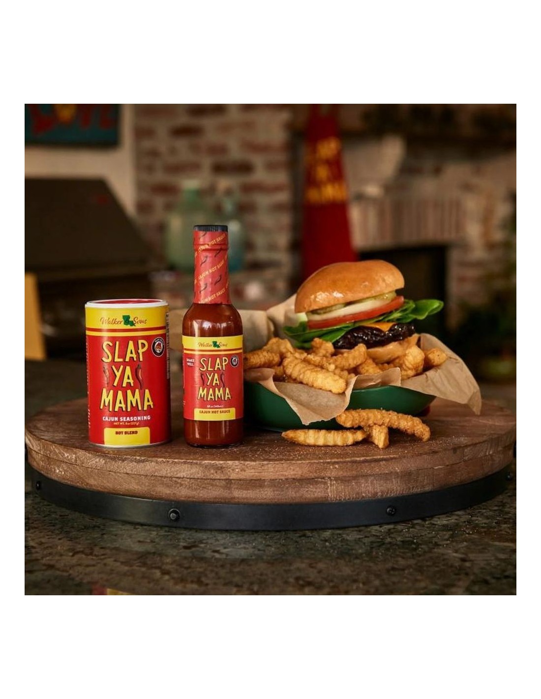 Mezcla picante de condimentos cajún Slap Ya Mama, 113 g – Especias ...